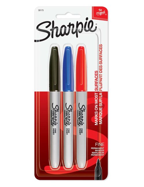 Marcador permanente Sharpie 3 piezas 3