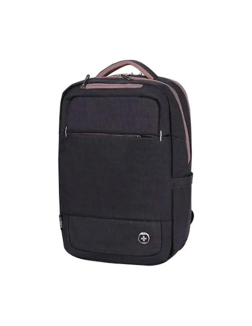 Mochila para viaje Swiss Digital impermeable unisex 1