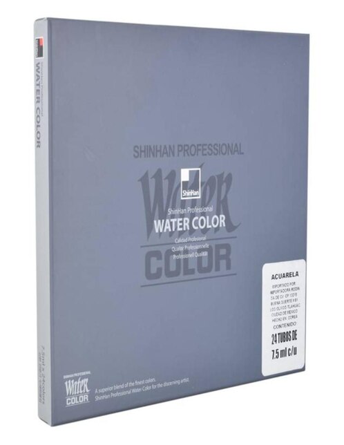 Acuarela Shin Han Water Color 24 piezas 4
