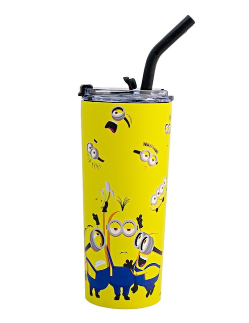 Termo Regalos Siglo XXI Minions con tapa a presión 600 ml 1